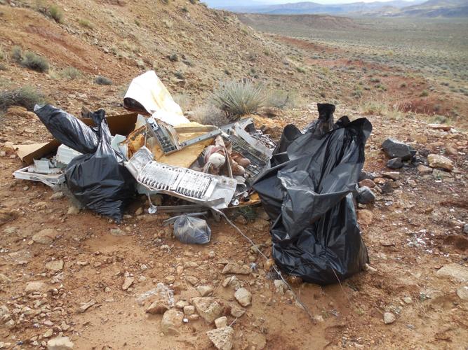 ‘Clean up after yerself’; Desert RATS picks up shooting debris, burn ...