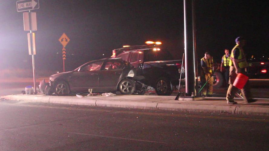 DUI suspected in triple-car crash on overpass; occupants of one vehicle ...