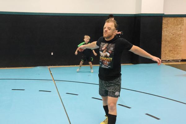 'Standout' wrestler Ben Kjar shares message of kindness, resilience in ...