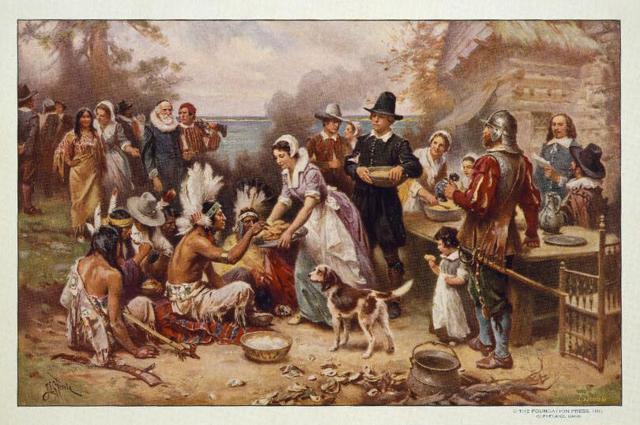How the Plymouth Pilgrims took over Thanksgiving – and who history left ...