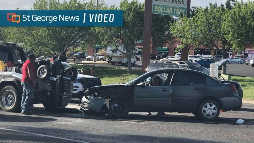 Sunset Boulevard between Santa Clara and St. George partially blocked ...