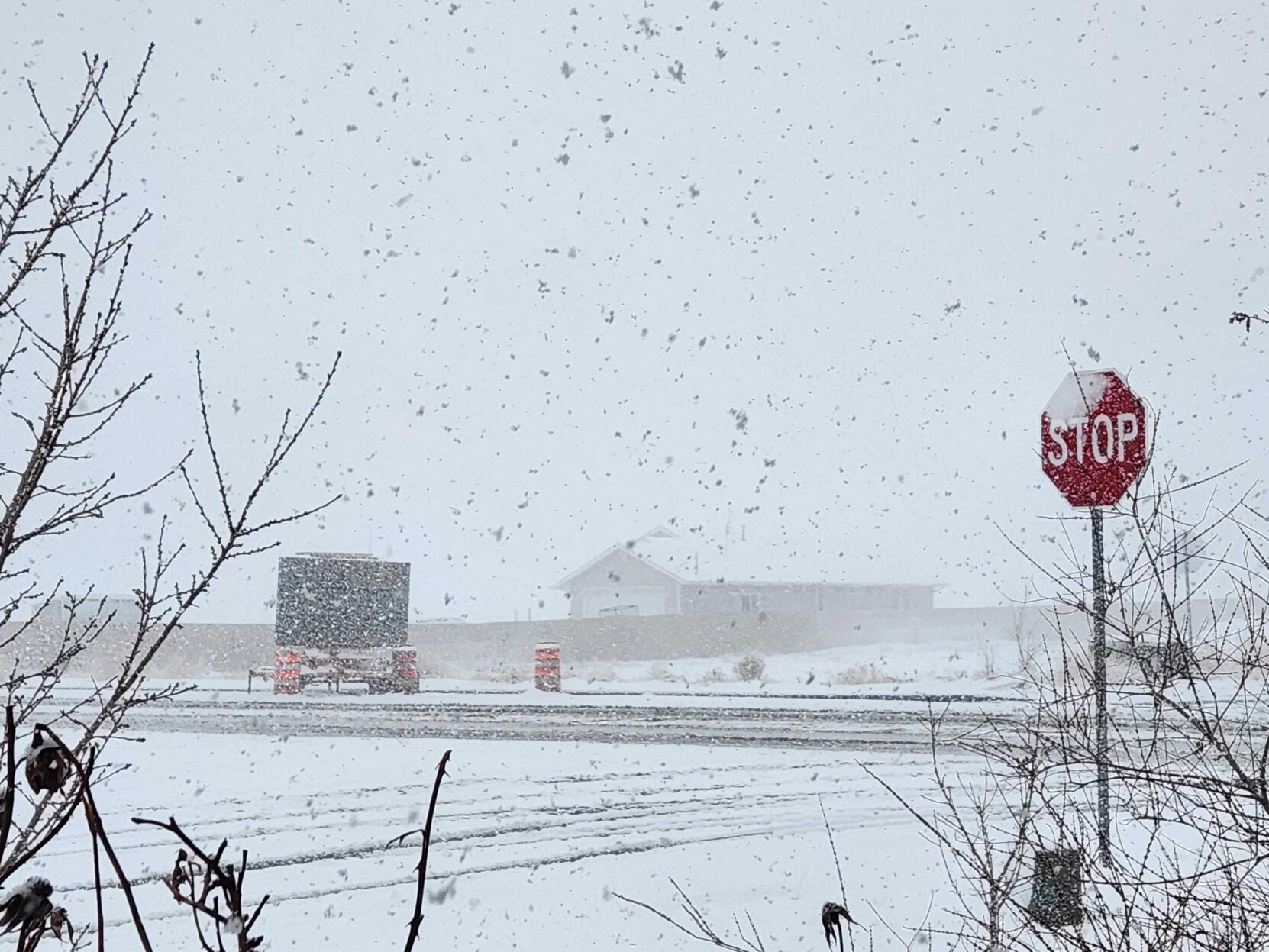 'Use extra caution': Snow, high winds en route to Southern Utah | News ...