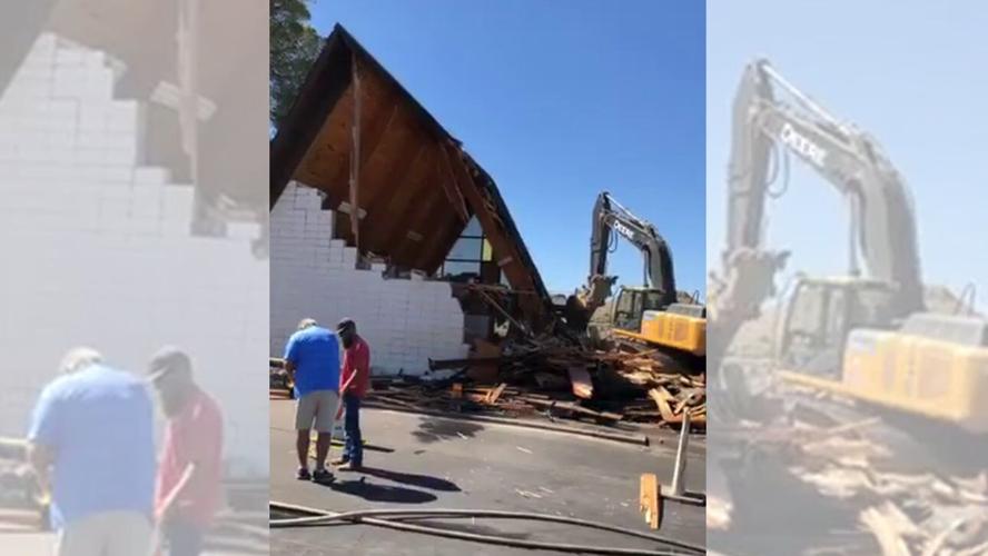 Old Dixie Red Hills Golf Course clubhouse demolished as new one opens ...