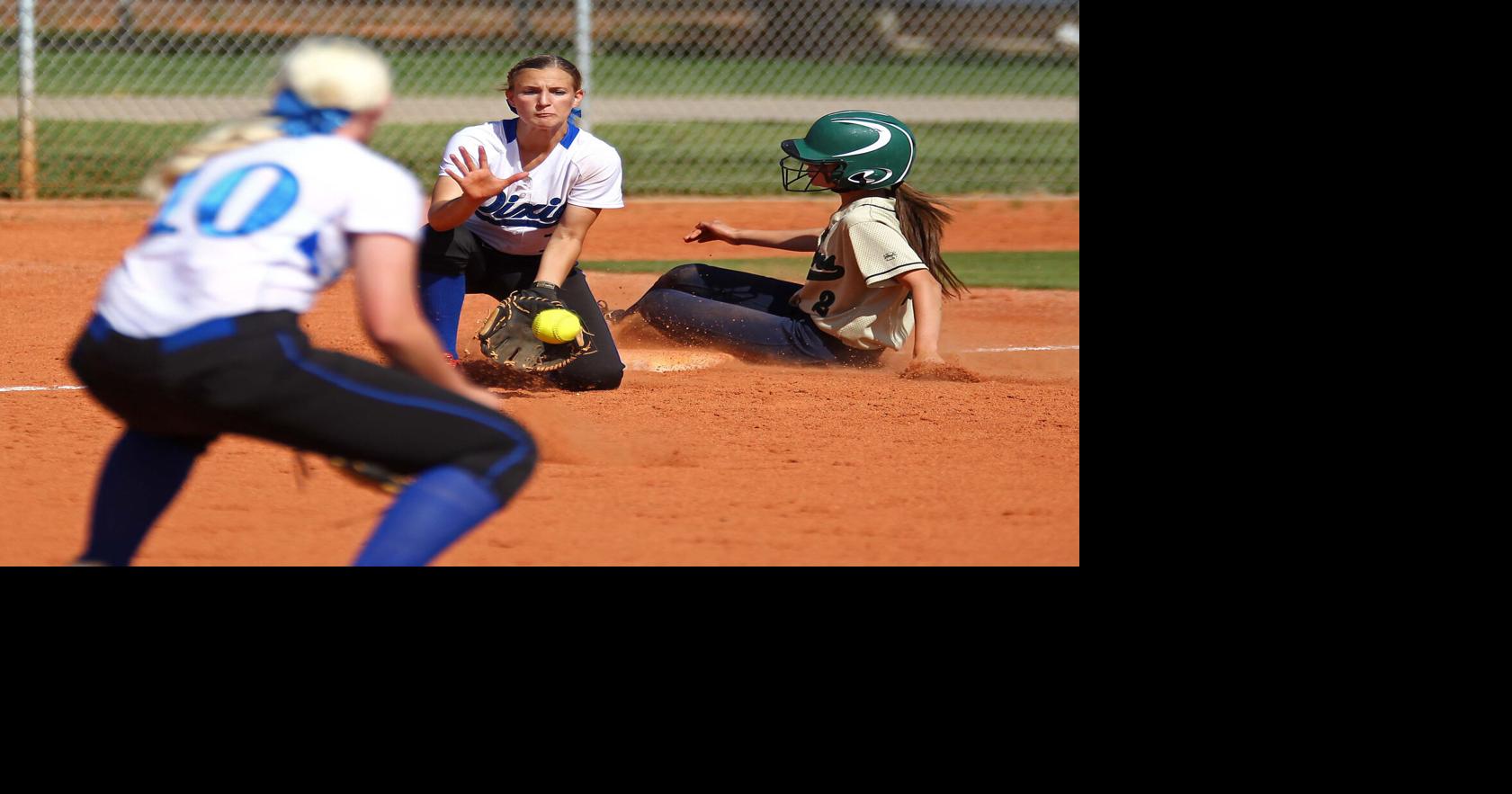 Region 9 softball: Dixie bunts its way to stunning upset of Snow Canyon ...