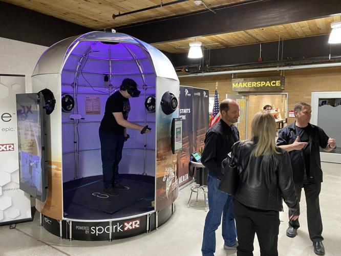Virtual reality innovators bring ‘teleportation pod’ in visit to Dixie ...