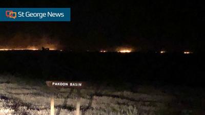 Basin Fire burning 10,000 acres in critical tortoise habitat | Local ...