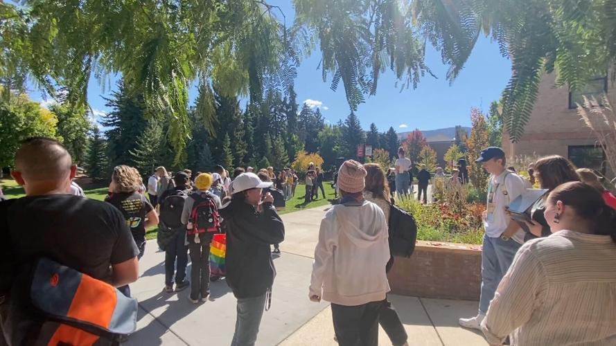 ‘Walk out of the shadows’: Over 100 people gather at SUU for Strikeout ...