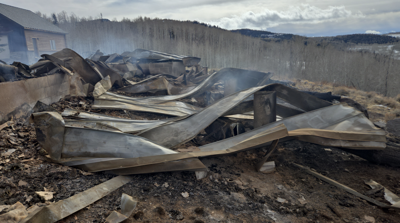 Multiple agencies respond as fire destroys cabin near Brian Head ...