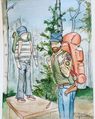 St. George artist brushes her way around town through murals, portraits ...