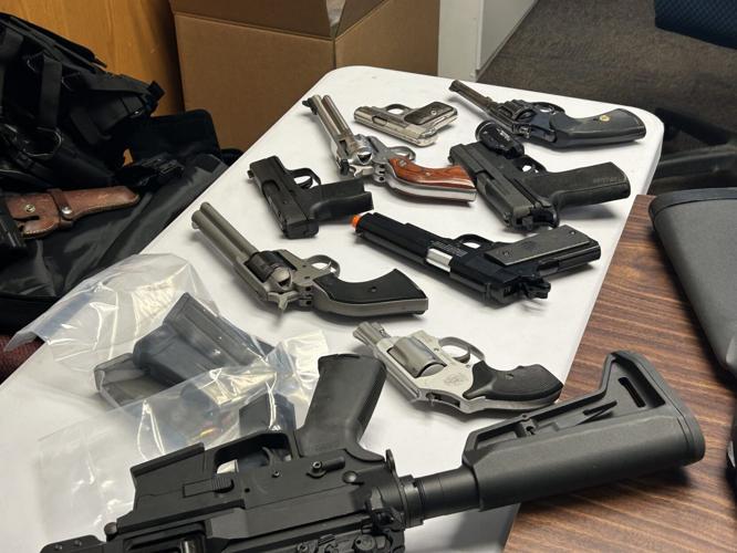 2 suspected drug dealers arrested in Cedar City raid; dozens of guns ...