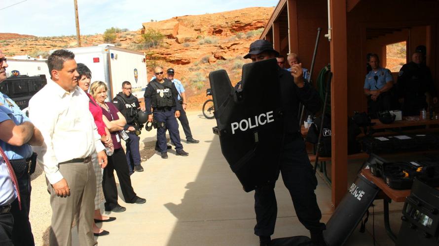 St. George Police Department plays host to City Council at training ...