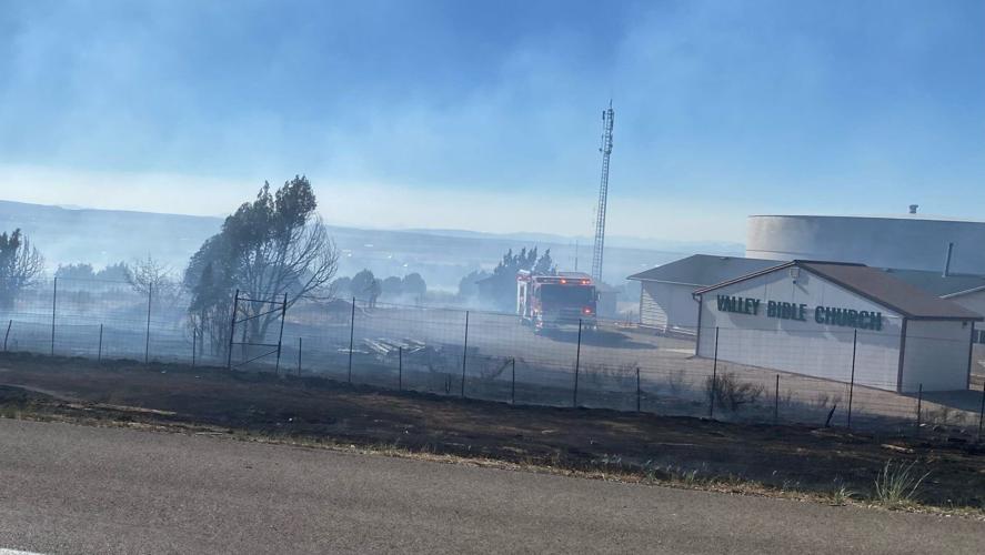UPDATED: Human-caused wildfire flares up near Enoch church | Flood And ...