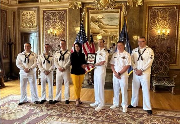 ‘Steely eyed killer of the deep’: USS Utah submarine to be christened ...