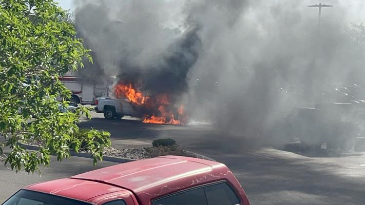 Firefighters douse truck fire at Bloomington Walmart; Arizona Strip ...