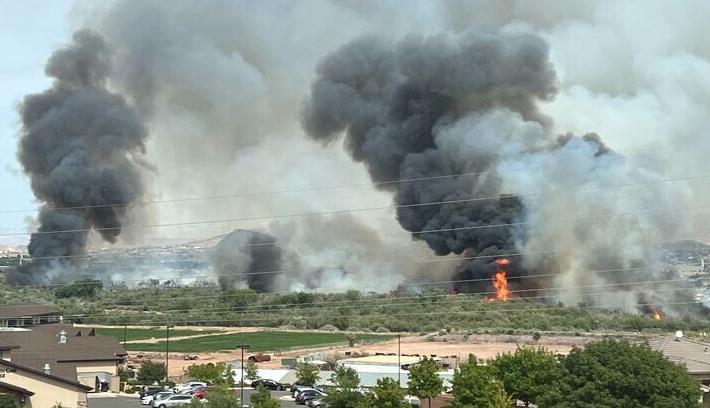 Fire danger escalates as Red Flag Warning, wind advisory sweep across ...