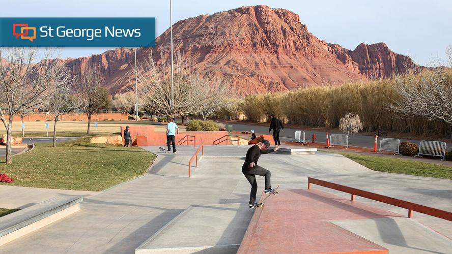 ‘It’s kind of irritating’: Graffiti mars Ivins skate park | Local News ...