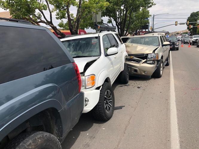 SUV driver says outhouse-carrying truck cut her off, leading to chain ...