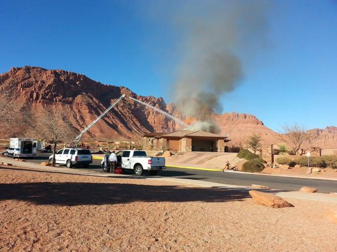 Home fire in The Palisades in Ivins | News | stgeorgeutah.com