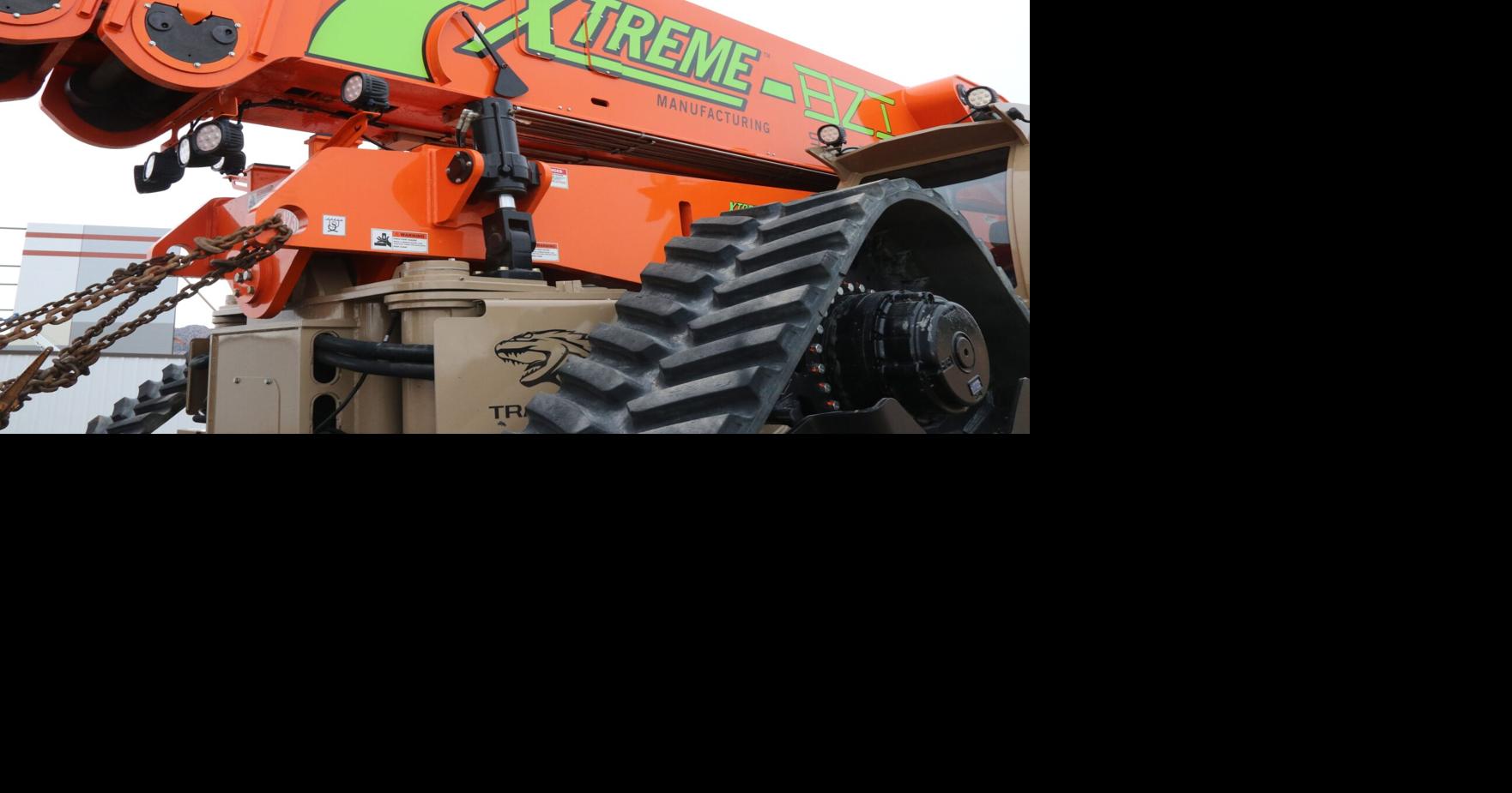 Massive forklift ‘Trackzilla’ leads Iron County’s 1st Construction ...