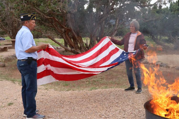 2 ceremonies held in Cedar City highlight proper way of retiring U.S ...