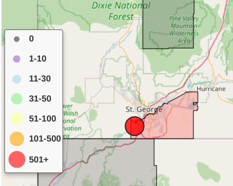 UPDATED: Power restored in Bloomington and southeast St. George | Local ...