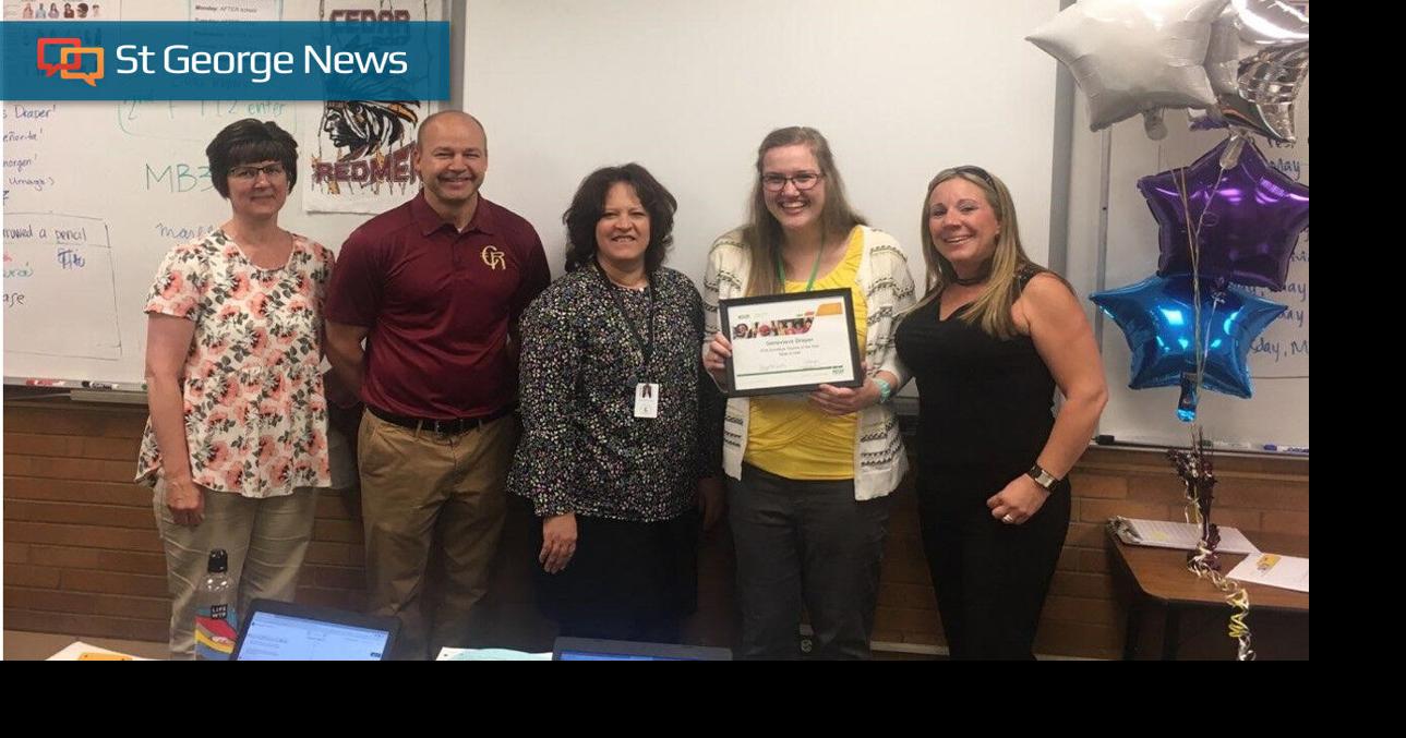 Cedar City substitute teacher recognized as Utah Substitute Teacher of ...
