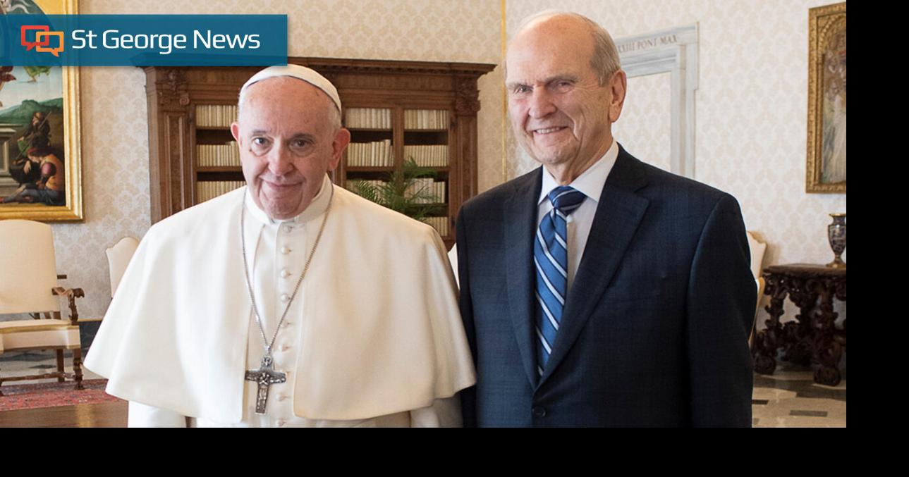 LDS church President Nelson meets with Pope Francis in Vatican | News ...