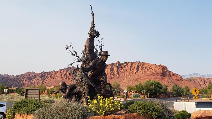 Ivins City Council approves moving roundabout sculpture to new City ...