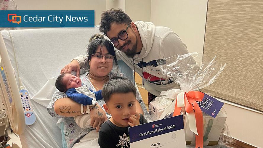 Meet Marco: Cedar City Hospital welcomes first baby of 2024 | Life ...