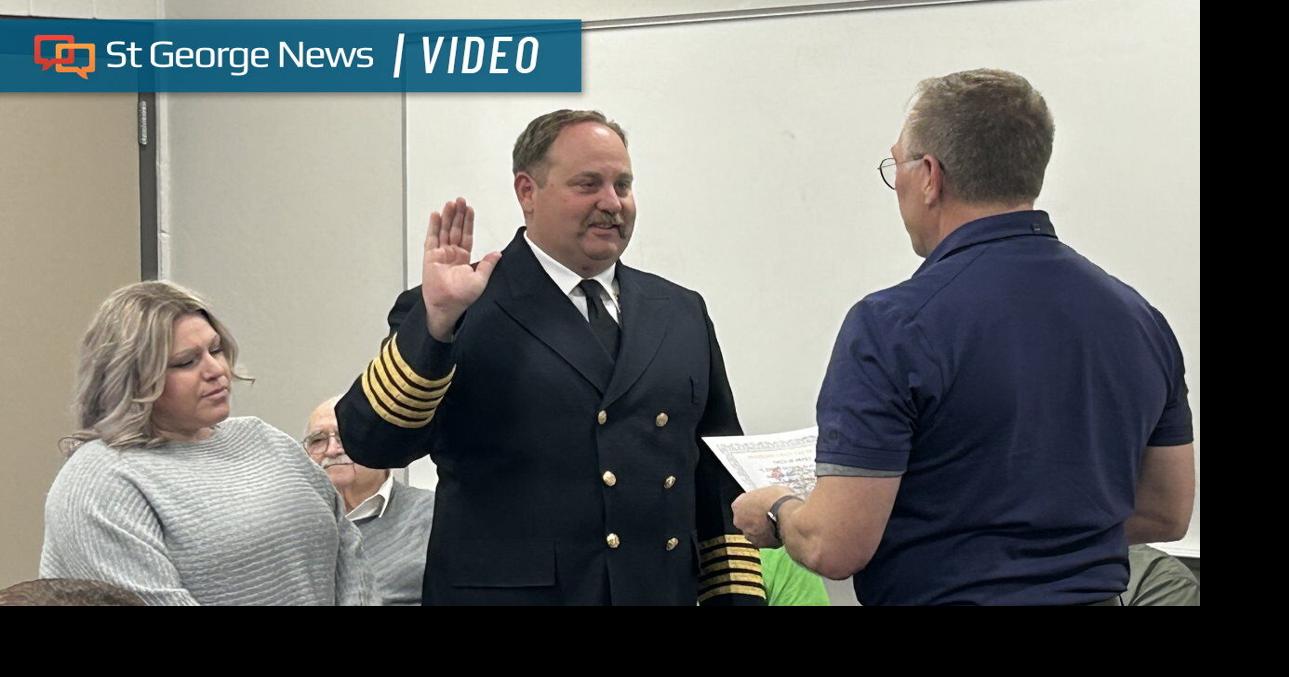 ‘He’s a great choice’: New Hurricane Valley fire chief sworn in ...