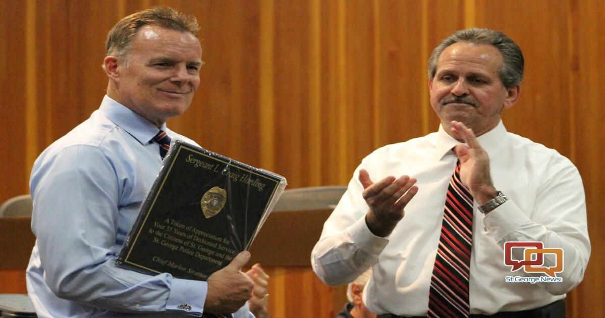 ‘I’ve always wanted to be a police officer’: Sgt. Craig Harding retires ...