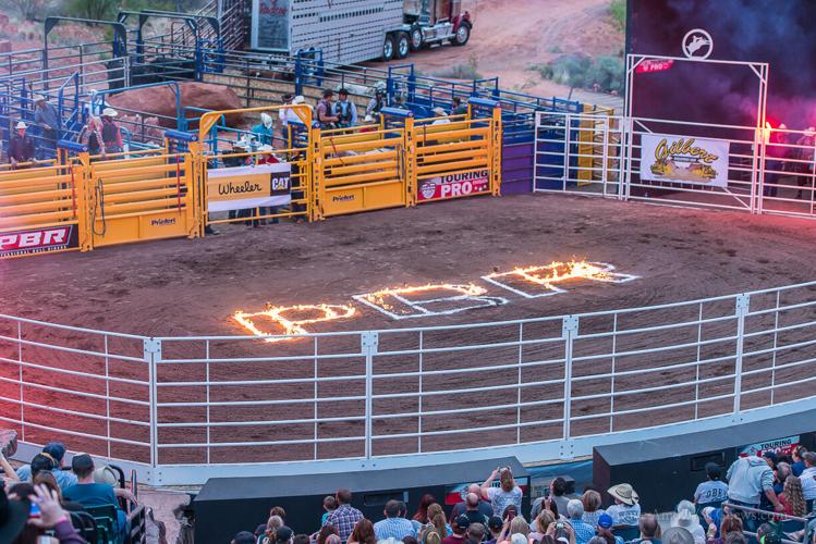 Professional Bull Riders deliver big thrills at Tuacahn; STGnews Photo ...