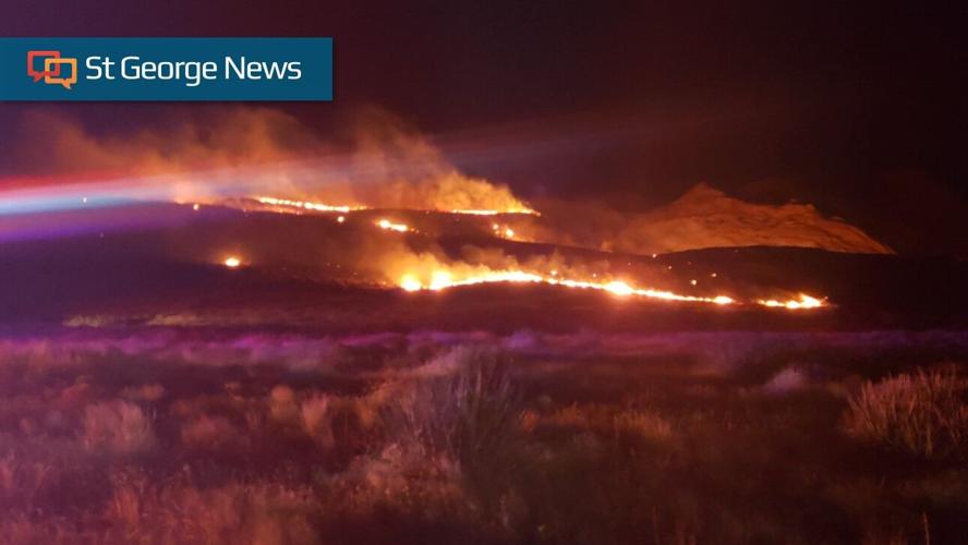 UPDATED: Snow Canyon Fire grows to 1,000 acres | Flood And Fire ...