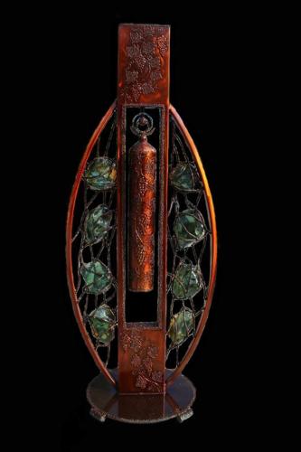 Good chimes: This artist crafts sculptures featuring ringable bells and ...