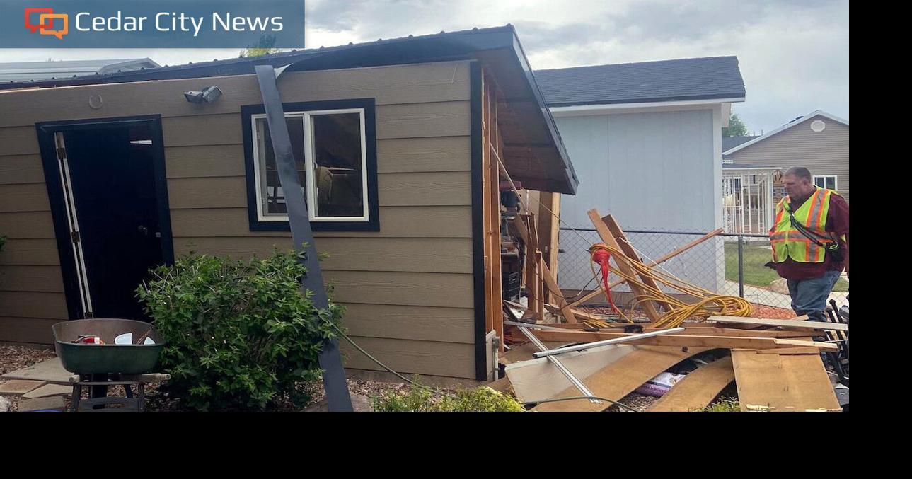 Flash explosion in Cedar City destroys shed — and supper | Local News | stgeorgeutah.com