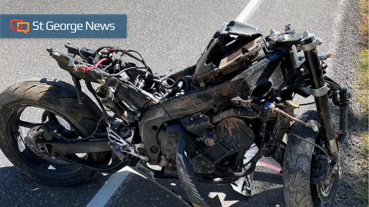 Motorcycle driver sustains serious injuries in Iron County crash | News ...