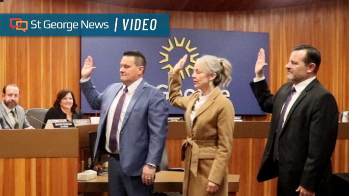 Kemp sworn in as newest member of St. George City Council | Local News ...