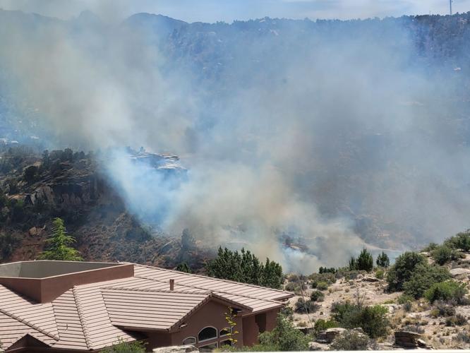 UPDATED: Brush fire near Rockville shuts down SR-9 west of Zion ...