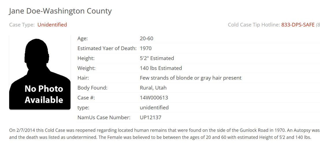Investigators hope to shed new light on 50-year-old Washington County ...