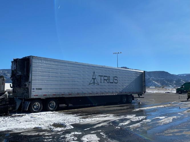 Semi destroyed in fire at Parowan truck stop | Flood And Fire ...