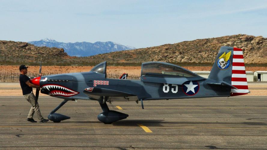 What were those odd planes flying in formation above St. George over ...