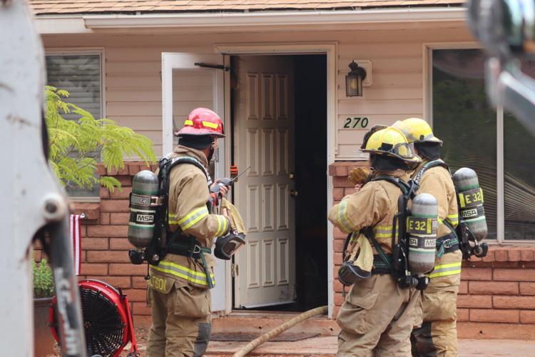 Couple displaced, 2 dogs dead following Ivins house fire | Flood And ...