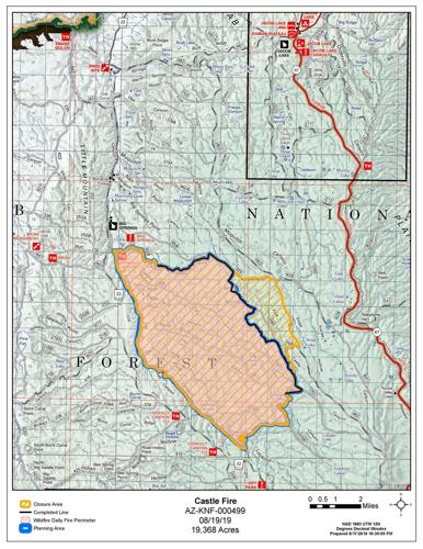 Wildfires in northern Arizona grow as fire managers monitor their ...