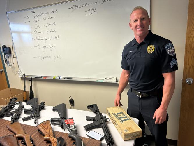 2 suspected drug dealers arrested in Cedar City raid; dozens of guns ...