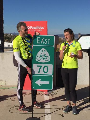 Road Respect: Golden bolts mark 2 Utah bike routes in national network ...