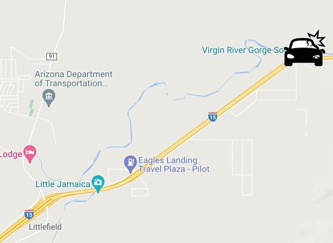 Crash adds to ‘nightmare’ stretch of I-15 in Arizona just south of St ...