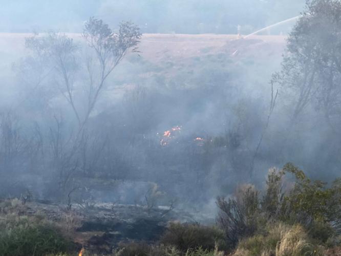 News short: Brush fire burning near Snow Canyon High School | Local ...
