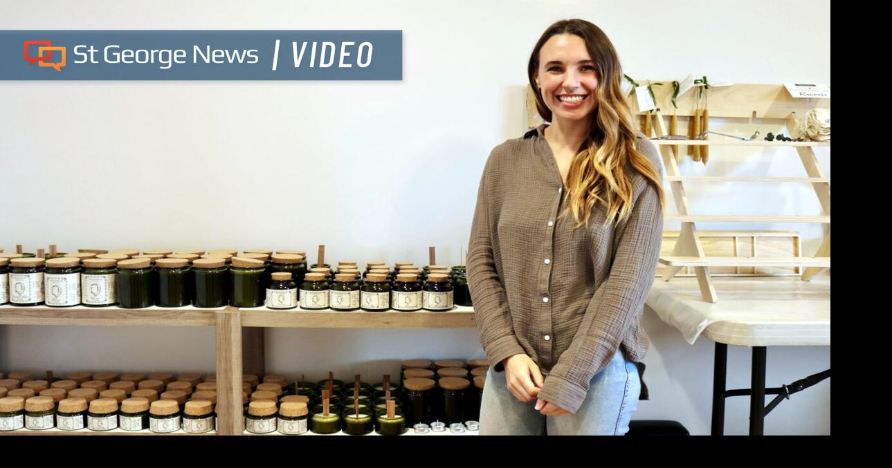 Cheers to the wick-end: St. George native offers all-natural candles ...