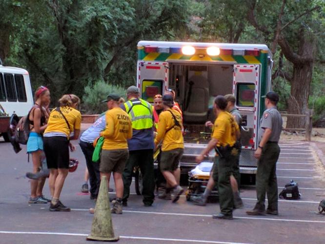 Zion rock slide injures 1; separate hiker breaks leg at same time ...