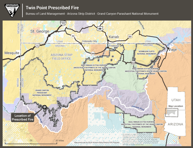 Prescribed fire planned for public lands on the Arizona Strip south of ...